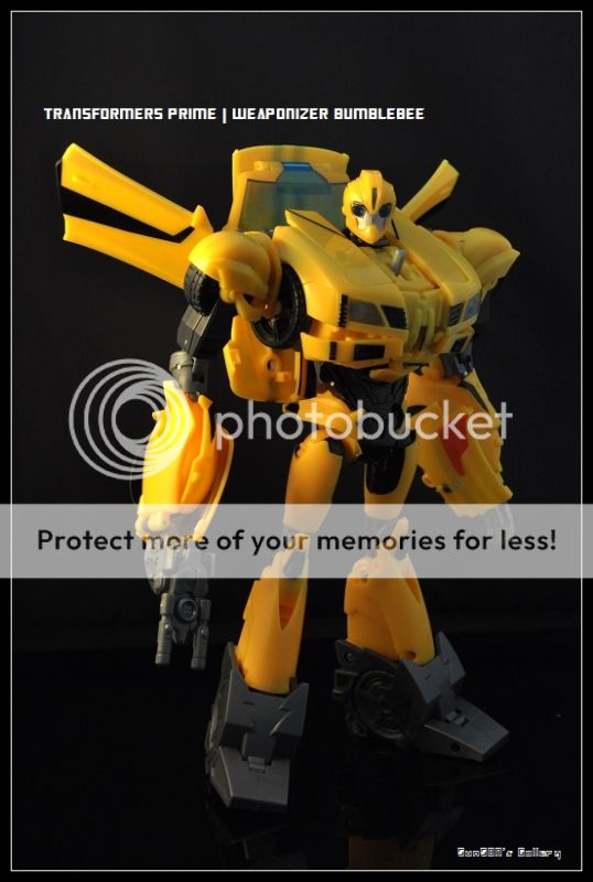 SunSONland。陽光遊園地: [TF玩評] Transformers Prime - Weaponizer Bumblebee