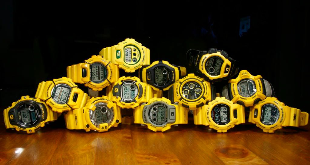 Yellow is a good G Shock color | WatchUSeek Watch Forums