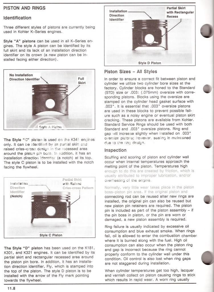 Piston ID conundrum | My Tractor Forum